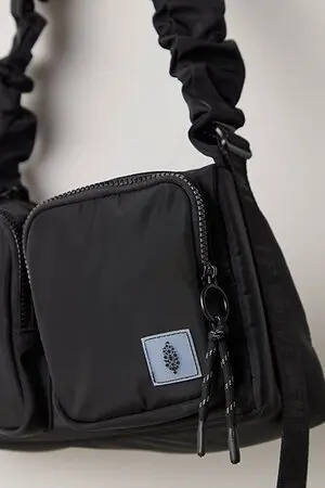 Free People High Standards Shoulder Bag - Black