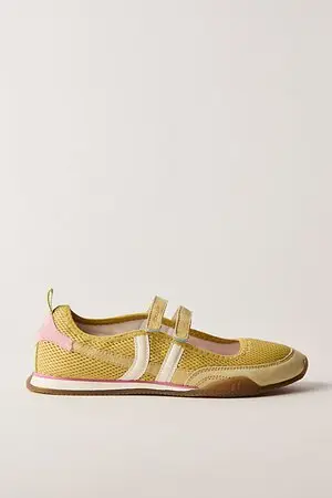 COOLWAY Bella Mary Jane Sneakers - Yellow