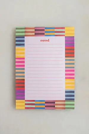 MAGGIE BECKETT STUDIO Striped Notepad - Multicolor