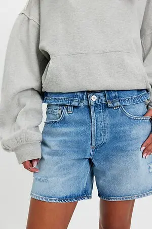 Citizens Of Humanity Billie Relaxed Denim Shorts - Sparrow