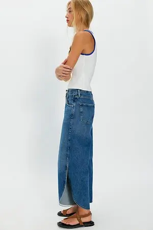 Citizens Of Humanity Tulip Jeans Wide Leg Cropped Denim - Dynasty