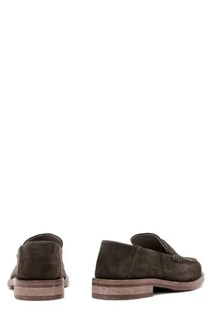 ALLSAINTS Convertible Penny Loafer - Dark Brown