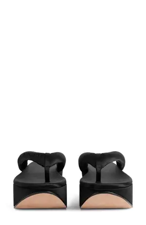 Balenciaga Gaeta Platform Sandal - Black