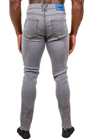MACEOO Marthyr Stretch Skinny Jeans - Grey