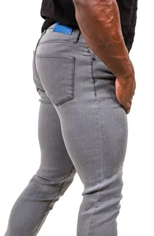 MACEOO Marthyr Stretch Skinny Jeans - Grey