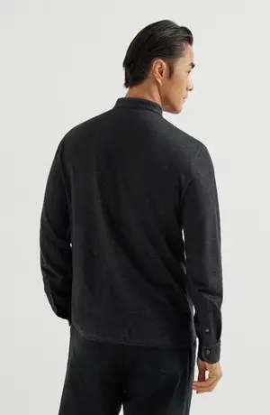 Brunello Cucinelli Jersey Shirt - Anthracite