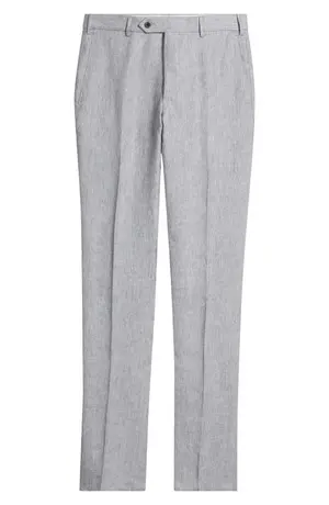 Zanella Parker Linen Pants - Light Grey