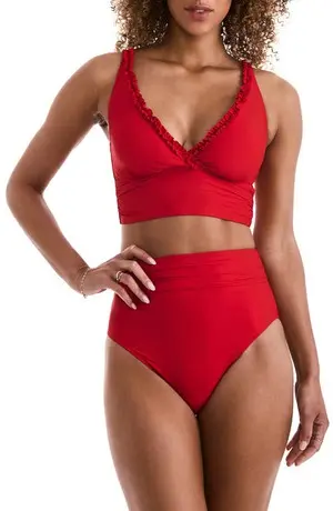 MIMI FLAMINGO Sonny Midkini Swim Top