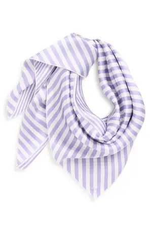 Rag & Bone Gia Silk Square Scarf Lilst