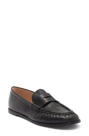 STUART WEITZMAN Spencer Woven Loafer - Black