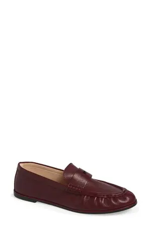 STUART WEITZMAN Spencer Woven Loafer - Boysenberry