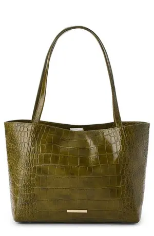 Brahmin Croc Effect Totes