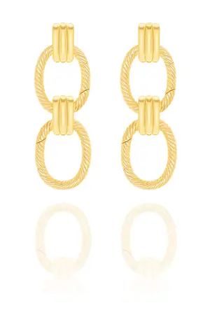 SAMANTHA SIU - NEW YORK Glistening Desert Earrings