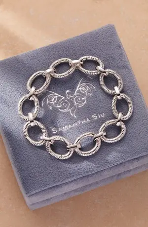 SAMANTHA SIU - NEW YORK Rising Phoenix Rhodium-plated Bracelet