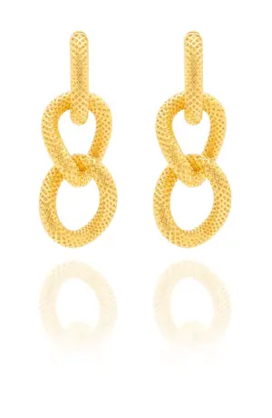 SAMANTHA SIU - NEW YORK Gotham Nights Chain-link Earrings