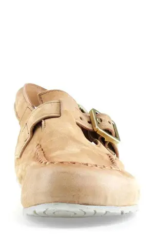 A.S.98 Reid Slingback Clogs - Camel