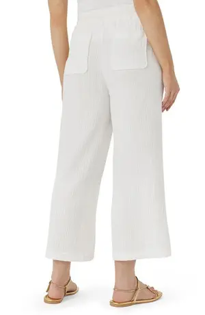 Splendid Ava Cotton Gauze Drawstring Pants