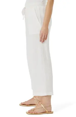 Splendid Ava Cotton Gauze Drawstring Pants