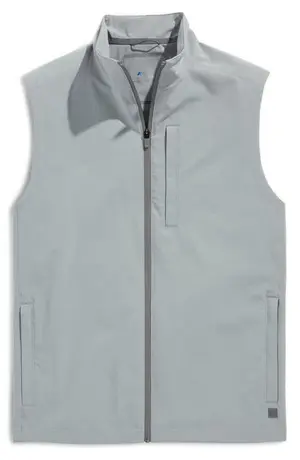 Vineyard Vines On-the-go Mariner Water Resistant Vest - Ultimate Gray