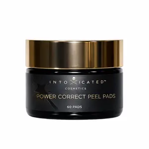 INTOXICATED COSMETICS Power Correct Peel Pads | 60 Pads | Brighten - None