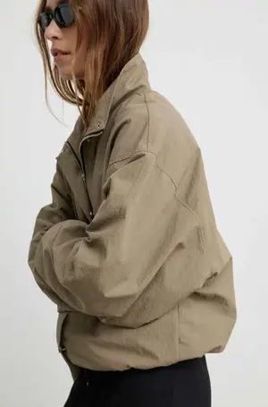 Almina Concept High Neck Nylon Jacket