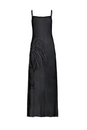 KIBYS Ancestral Lines Gio Sheer Palm Beach Dress