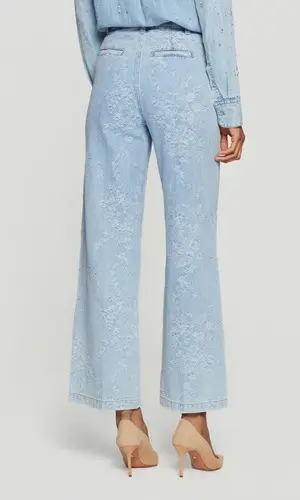 Generation Love Milagro Floral Wide-leg Jeans