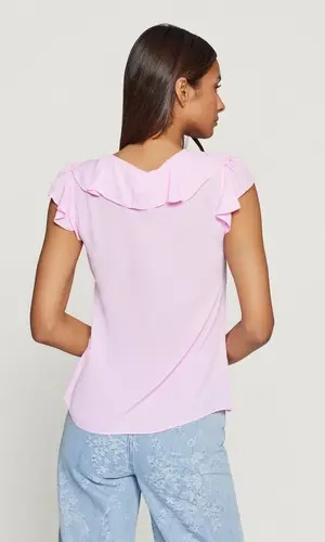 Generation Love Everheart Georgette Blouse - Soft Rose