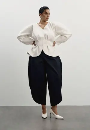 11 HONORE Crescent Moon Duchess Satin Jacket