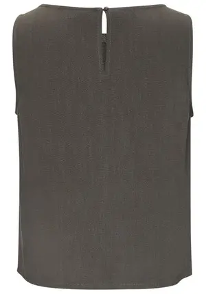LASCANA Sleeveless Linen Blouse