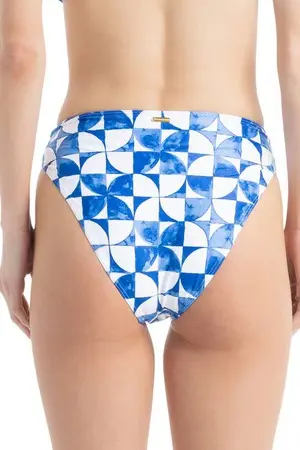 Kenny Flowers The Greece Gold Ring Banded Bikini Bottom