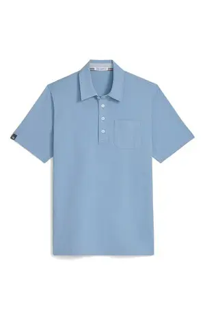 ASHWORTH GOLF Uppers Polo Denim