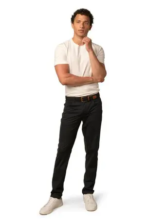 ASHWORTH GOLF 5 Pocket Stretch Warp Pant - Black