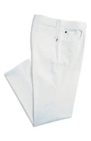 ASHWORTH GOLF 5 Pocket Stretch Warp Pant - White