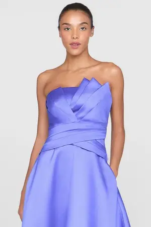 Theia Coco High-low Mikado Gown