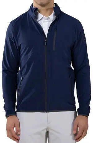 ASHWORTH GOLF Ag Packable Jacket - Driver Navy