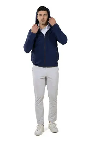 ASHWORTH GOLF Ag Packable Jacket - Driver Navy