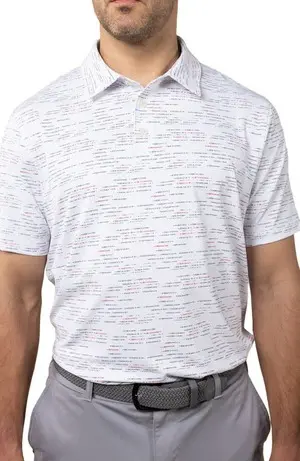 ASHWORTH GOLF Matrix Polo