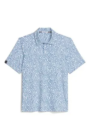 ASHWORTH GOLF Abstract Geo Polo