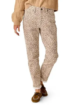 Carve Designs Carson High Rise Jean - Leopard