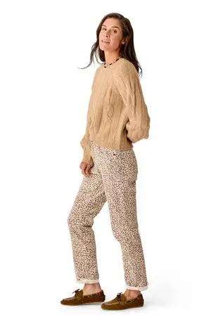 Carve Designs Carson High Rise Jean - Leopard