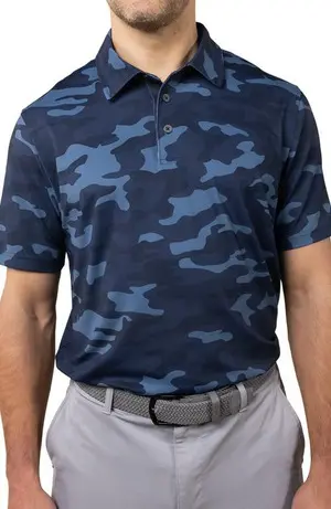 ASHWORTH GOLF Camo Polo