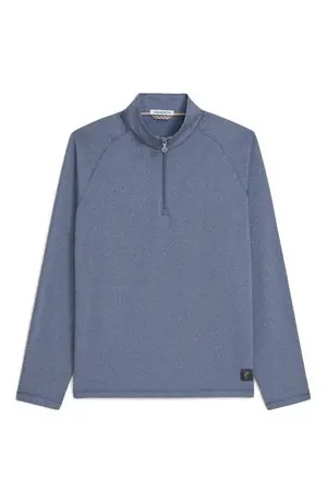ASHWORTH GOLF Ace Raglan 1/4 Zip - Midnight