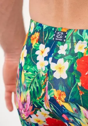 HOM Printed Swim Shorts