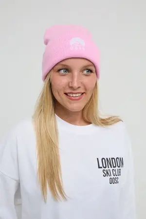 OOSC Classique Beanie - Dusky Pink