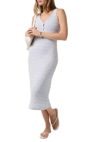 Travis Mathew Beach Club Cover-up Midi Dress