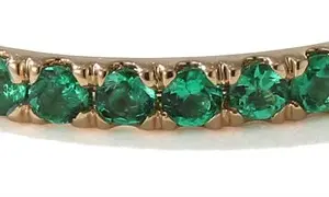 MARK HENRY Thread 18k Gold And Ring - Emerald