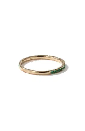 MARK HENRY Thread 18k Gold And Ring - Emerald