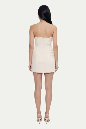 MISSPAP Shirred Bust Mini Dress