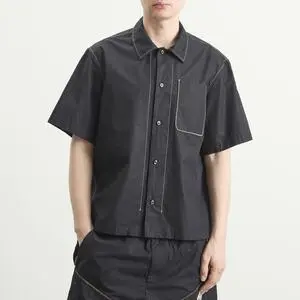 Moncler Contrast Stitch Shirt
